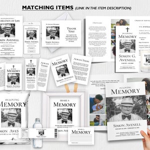 Funeral Candle Labels, Funeral Candle Favors, Minimalist Simple Funeral ...
