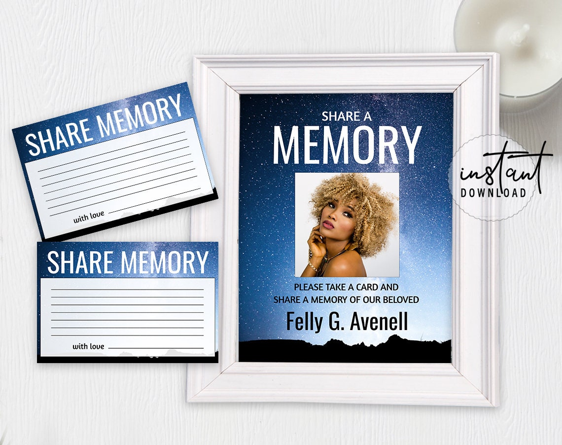 Funeral Bundle Set Funeral Program Template Funeral Program - Etsy