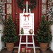 Editable Christmas Party Welcome Sign, Whimsical Holiday Sign Board ...