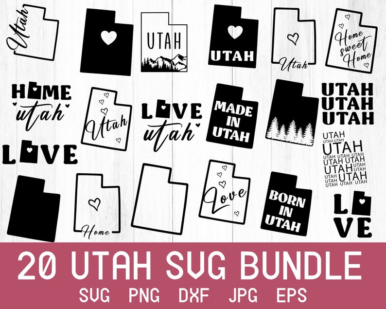 Utah Svg State Svg Ut Svg Utah Shirt Svg Utah Sweatshirt - Etsy