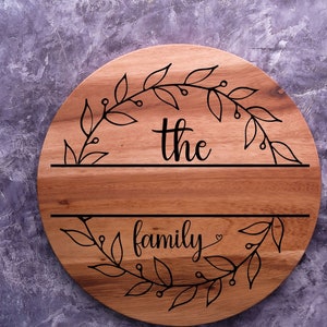 Last Name Svg Bundle, Family Name Monogram Svg, Family Monogram Sign ...