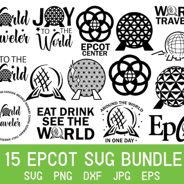 Epcot Svg - Etsy