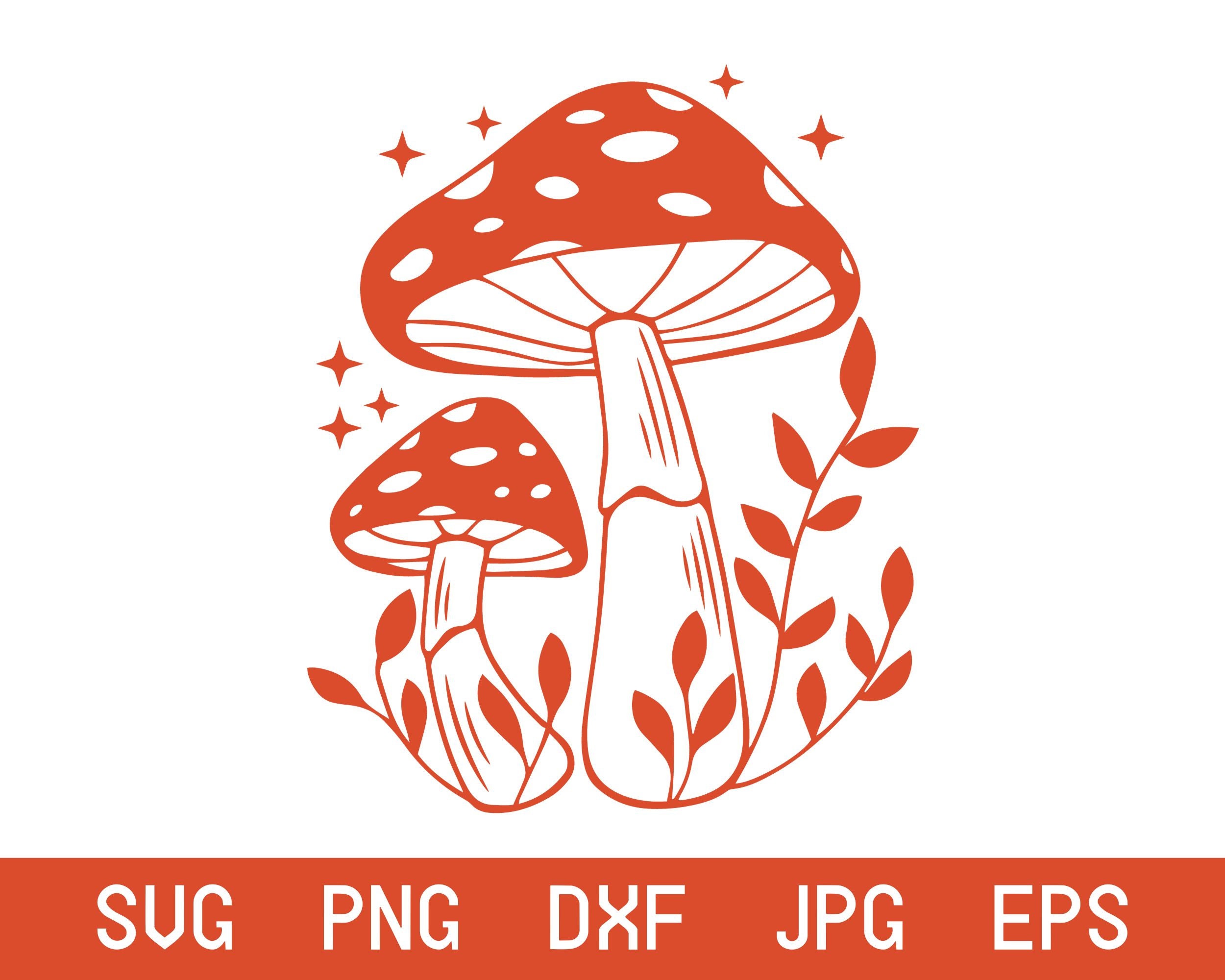 Mushroom Svg Mushroom Png Mushroom Clipart Mushrooms Svg - Etsy
