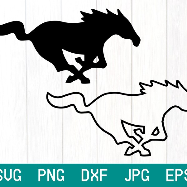 Mustang Svg - Etsy