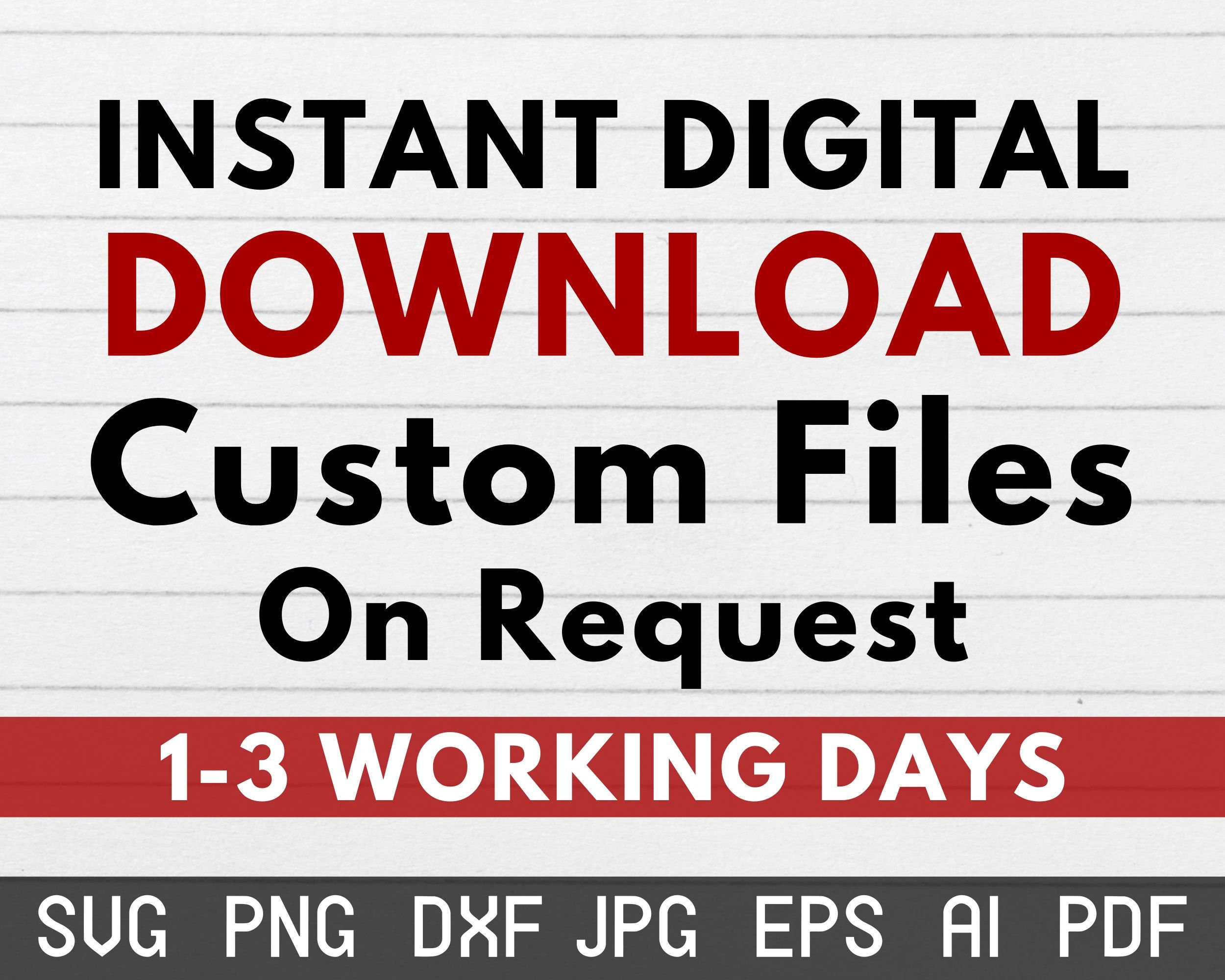 Custom Order Svg Custom Work Svg Custom Cut File Custom - Etsy