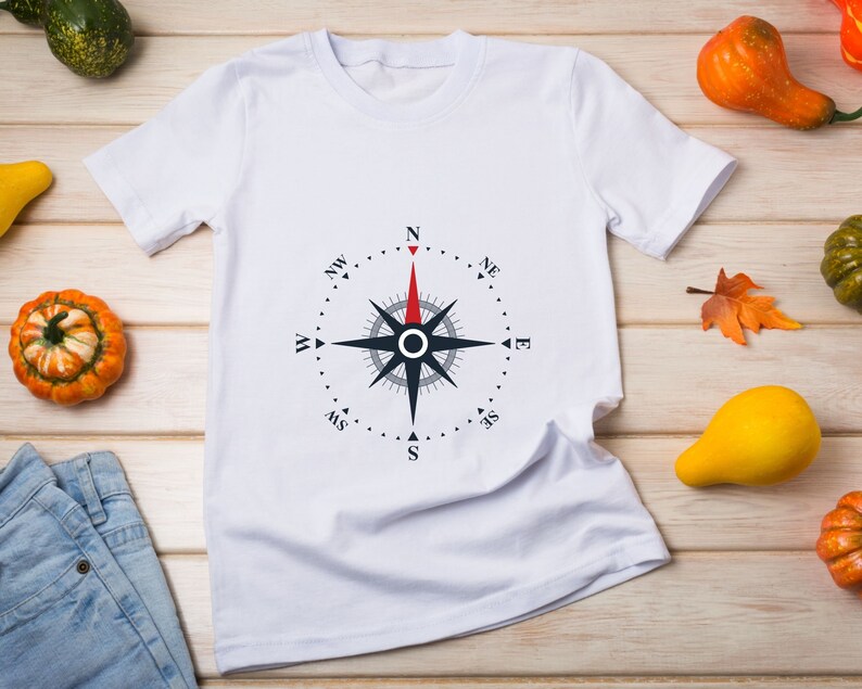 Compass Svg Anchor Svg Engraved Compass Cruise Svg Marine - Etsy