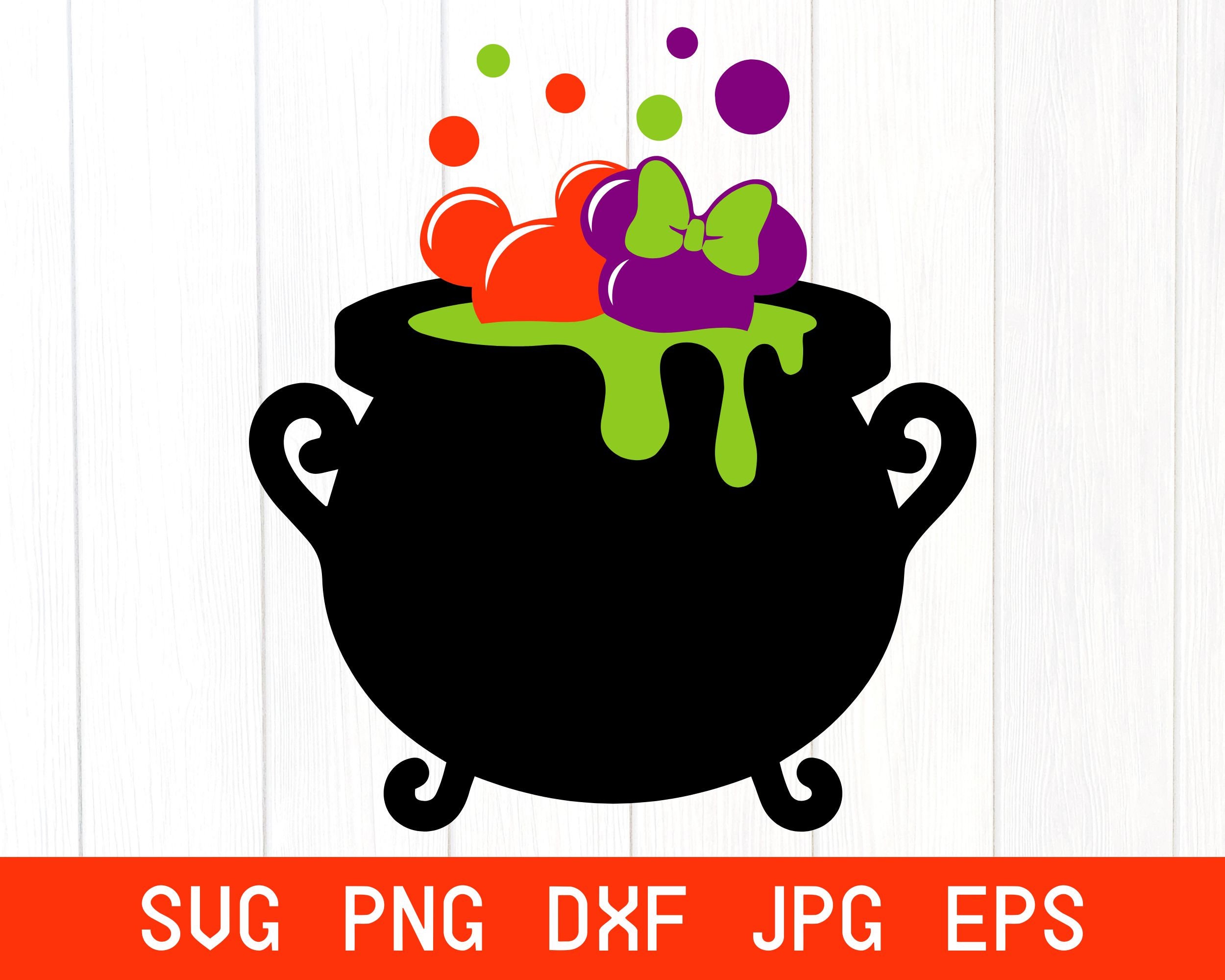 Halloween Cauldron SVG Bundle: Witches Brew Clipart (digital Download ...