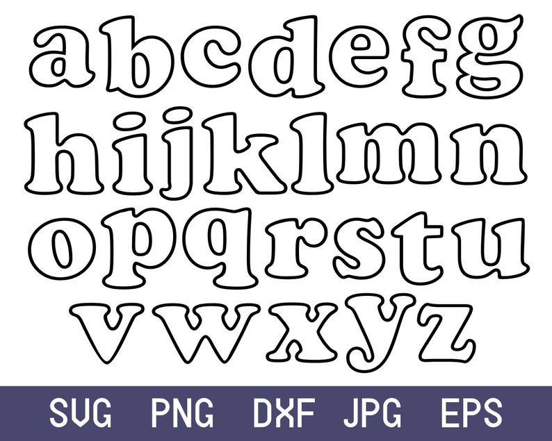 Fancy Monogram Font SVG Bundle: Cricut-ready Alphabet (digital Download ...
