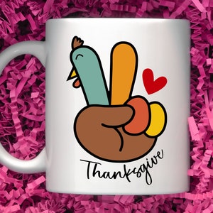 Peace Sign Turkey Svg, Thanksgiving Svg, Hello Thanksgiving Sweatshirt ...