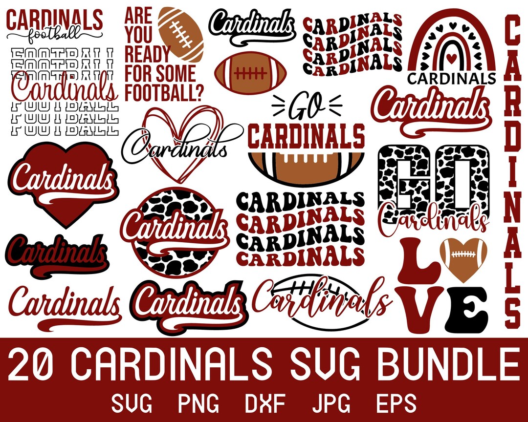Paquete SVG de Cardenales, Paquete Png de Cardenales, Camisa de ...