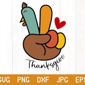 Peace Sign Turkey Svg, Thanksgiving Svg, Hello Thanksgiving Sweatshirt ...