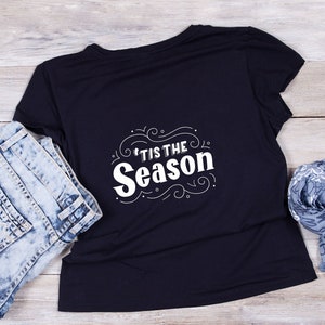 Tis the Season Svg, Tis the Season Shirt, Christmas Sign Svg, Retro ...