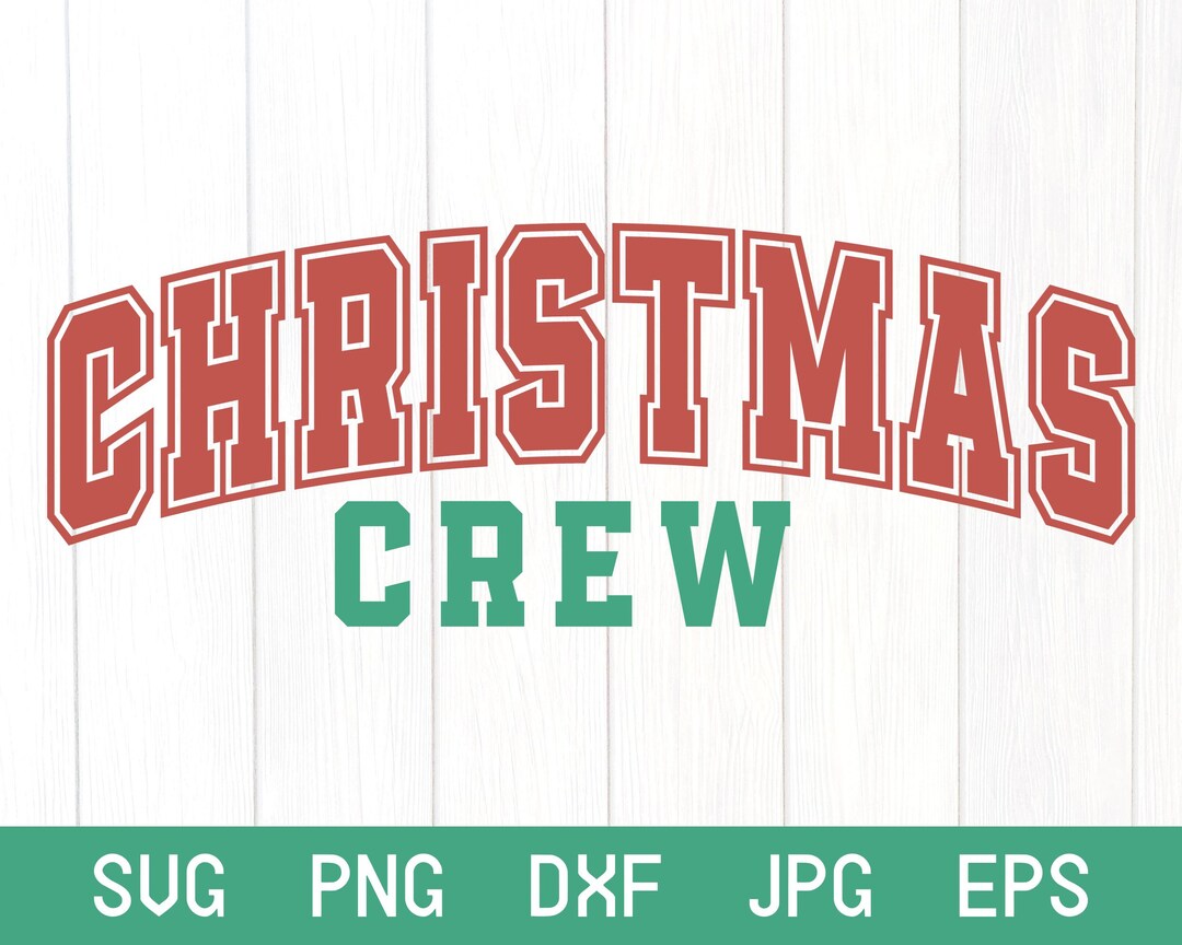 Christmas Crew Svg, Merry Christmas Svg, Christmas Squad Svg, Holiday ...