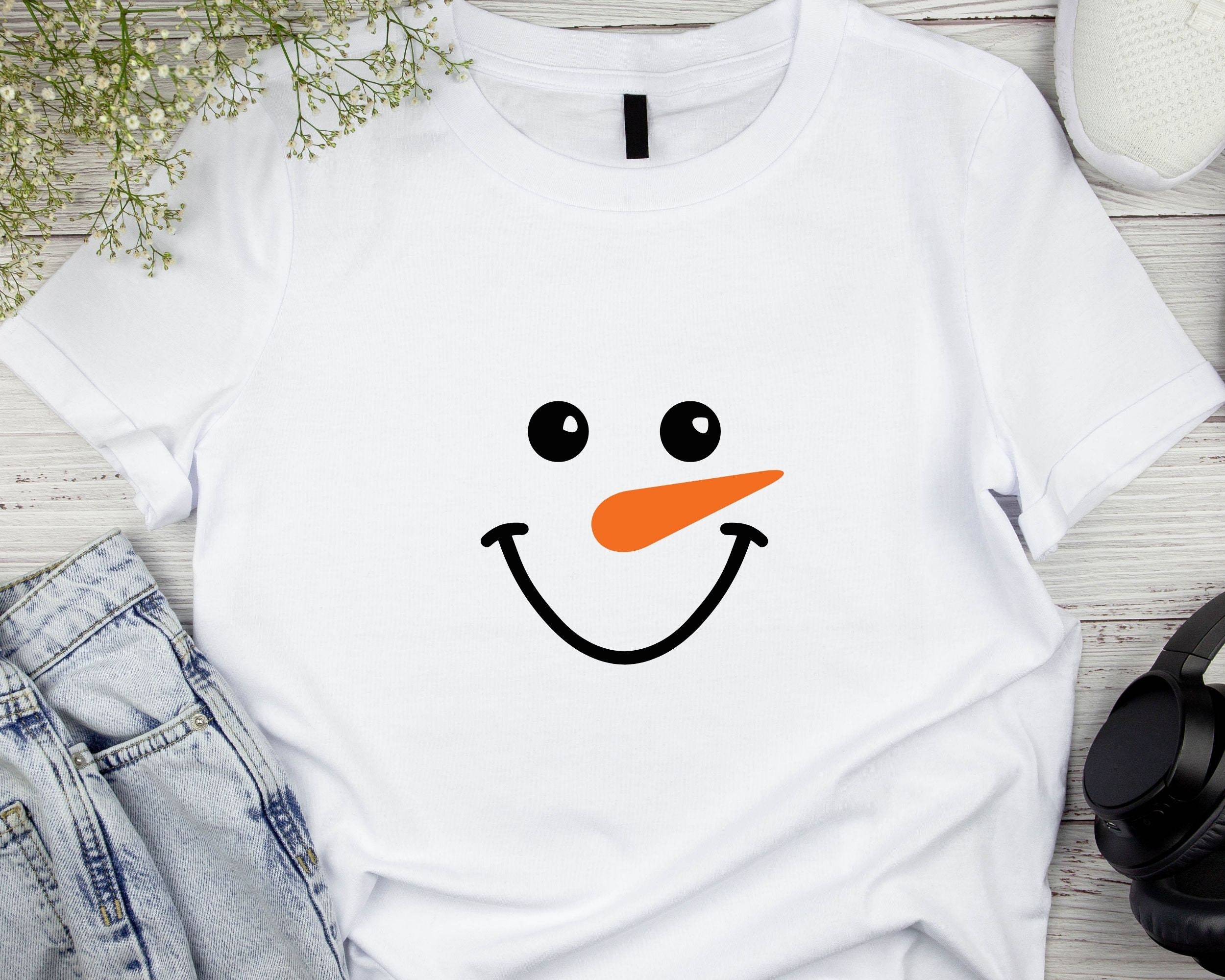 Snowman Svg Snowman Png Snowflake Svg Snowflakes Svg - Etsy