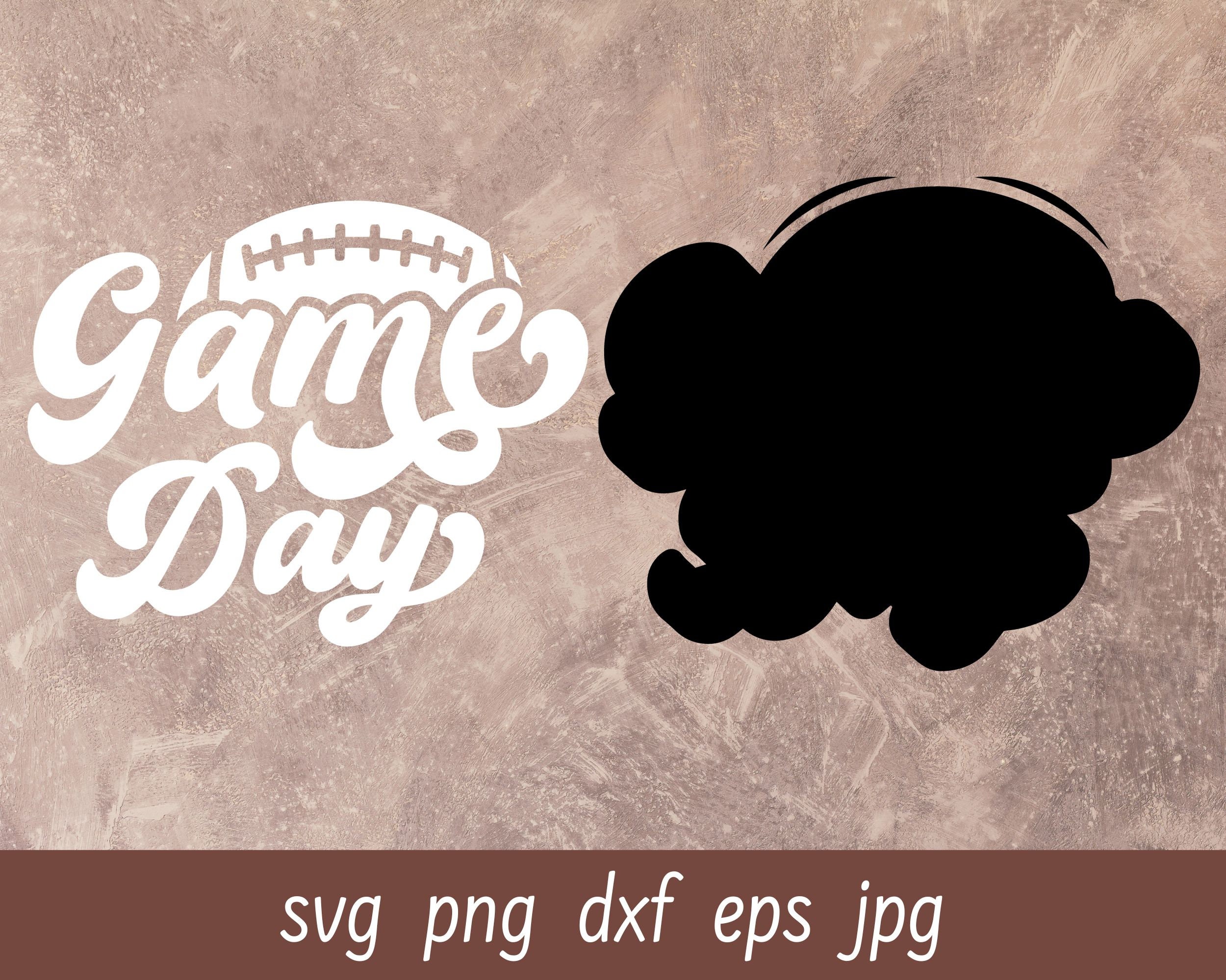 Game Day Football SVG Bundle: Shirt Designs (digital Download) - Etsy