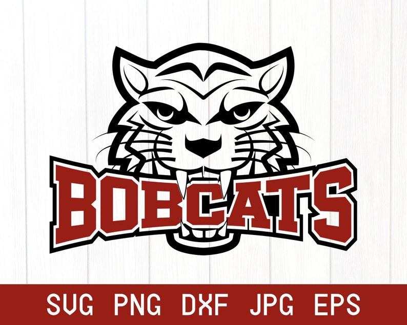 Bobcats Mascot SVG: School Spirit Cut Files (digital Download) - Etsy