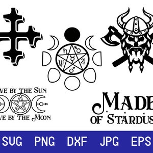 Pagan Svg, Wiccan Svg, Witchy Svg, Mystical Svg, Moon Phase Svg ...
