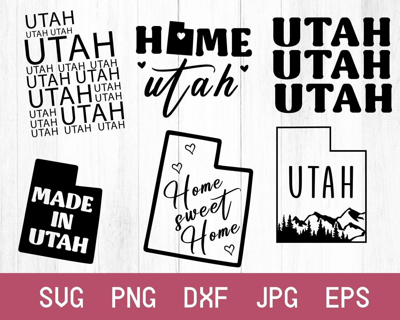 Utah Svg State Svg Ut Svg Utah Shirt Svg Utah Sweatshirt - Etsy