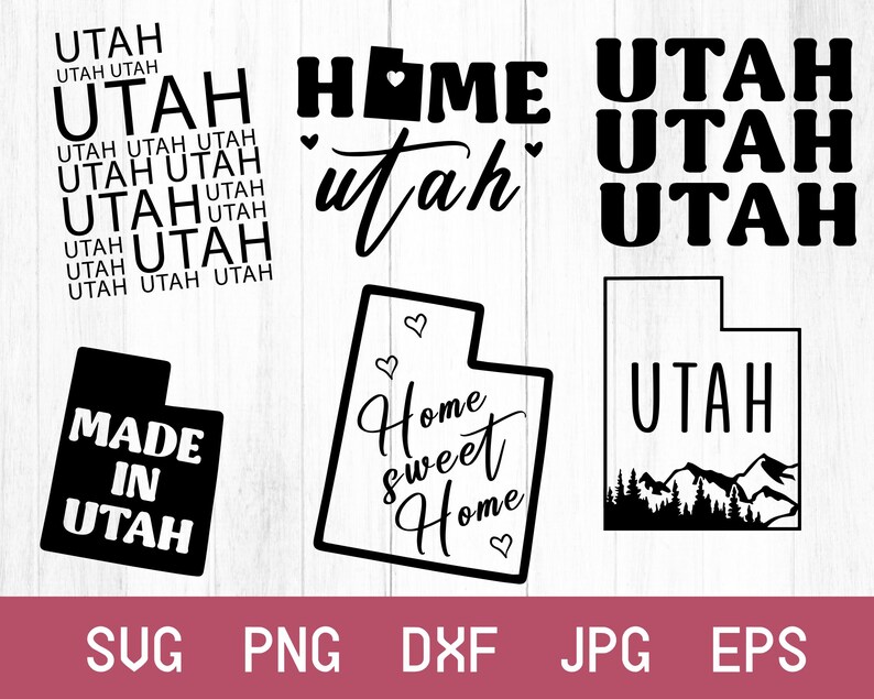 Utah Svg State Svg Ut Svg Utah Shirt Svg Utah Sweatshirt - Etsy