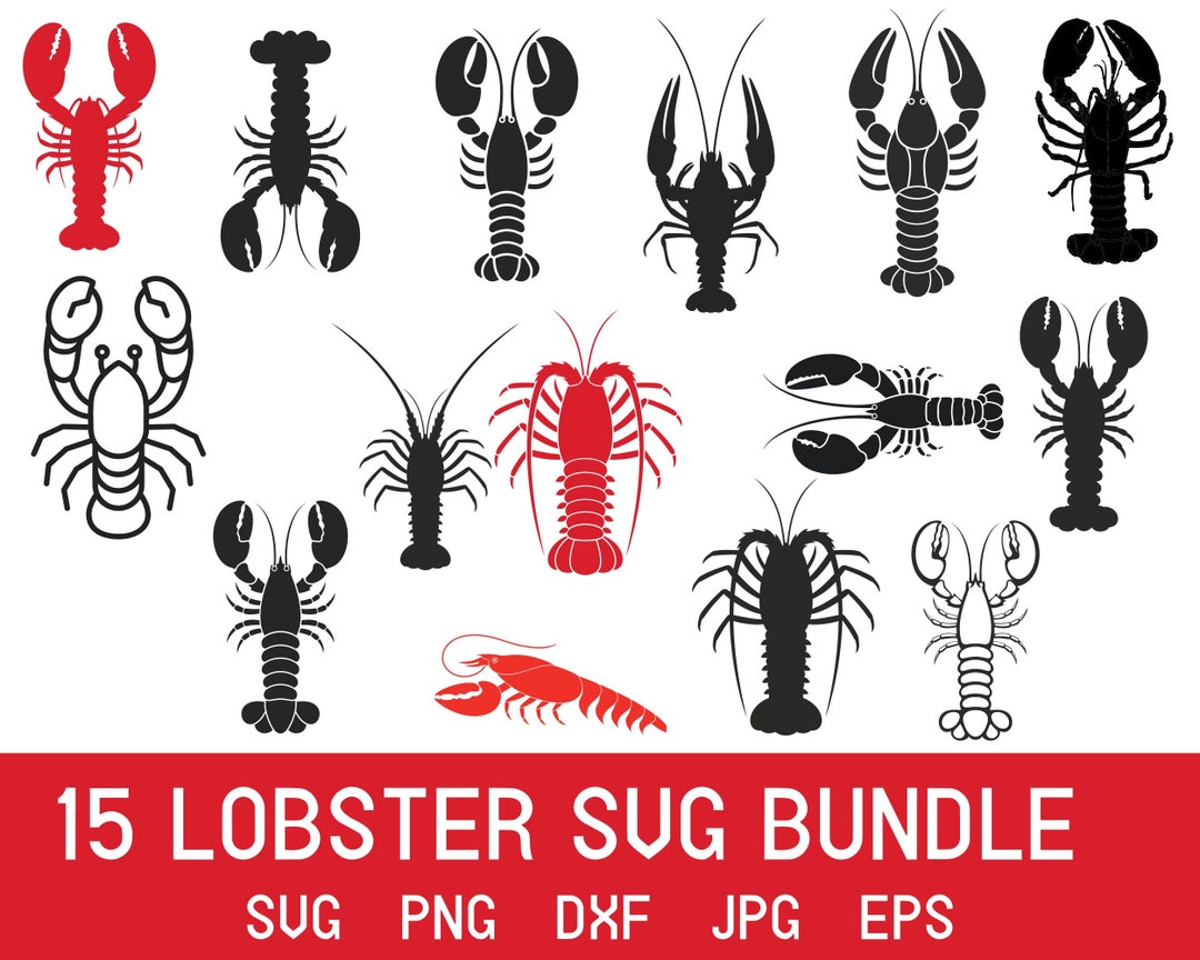 Lobster Svg, Crawfish Svg, Seafood Svg, Sea Animals Svg, Sea Svg, Youre ...