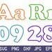 Fancy Monogram Font SVG Bundle: Cricut-ready Alphabet (digital Download ...
