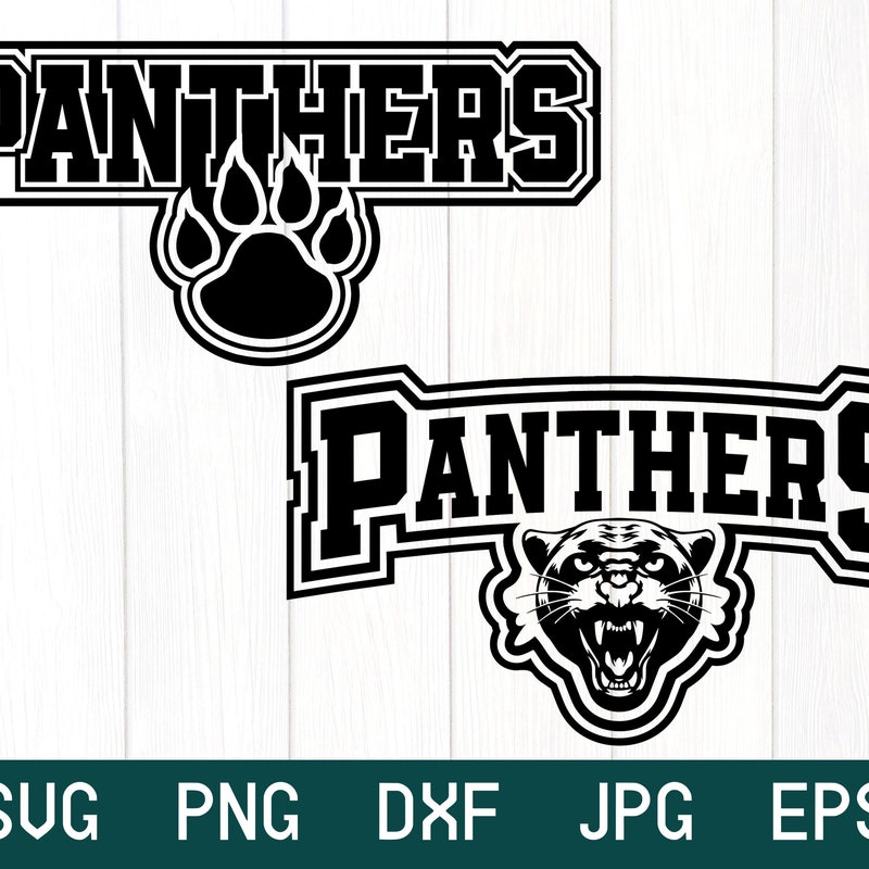 Panthers Svg - Etsy