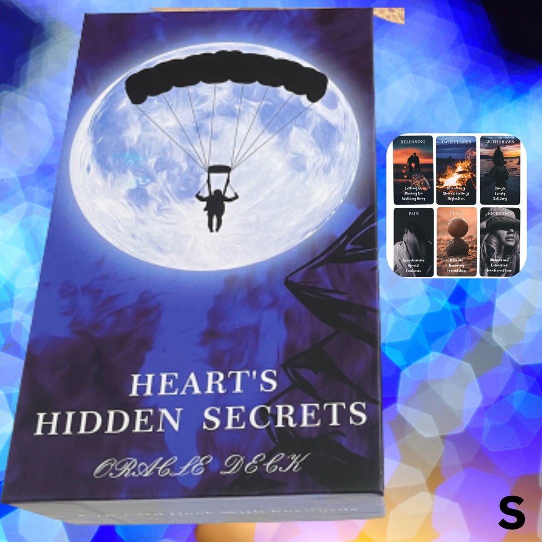 Your Hearts Hidden Secrets Tarot Cards Deck . - Etsy