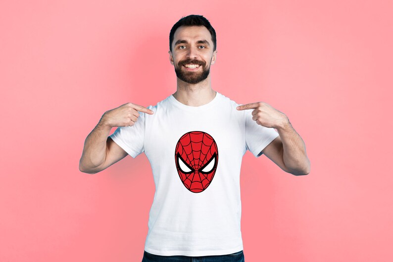 Spiderman Svg Spider-man Svg Layered Svg Spiderman Head Svg - Etsy