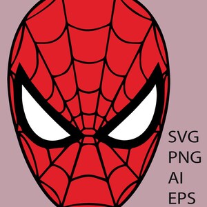 Spiderman Svg Spider-man Svg Layered Svg Spiderman Head Svg Spider-man ...