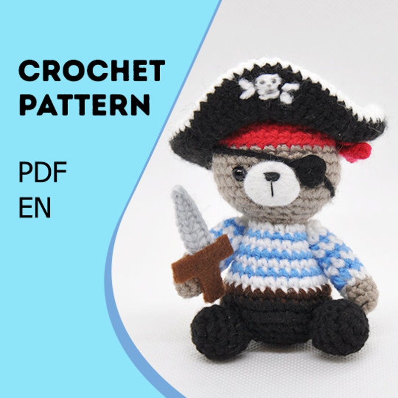 Crochet Pirate Hat - Etsy