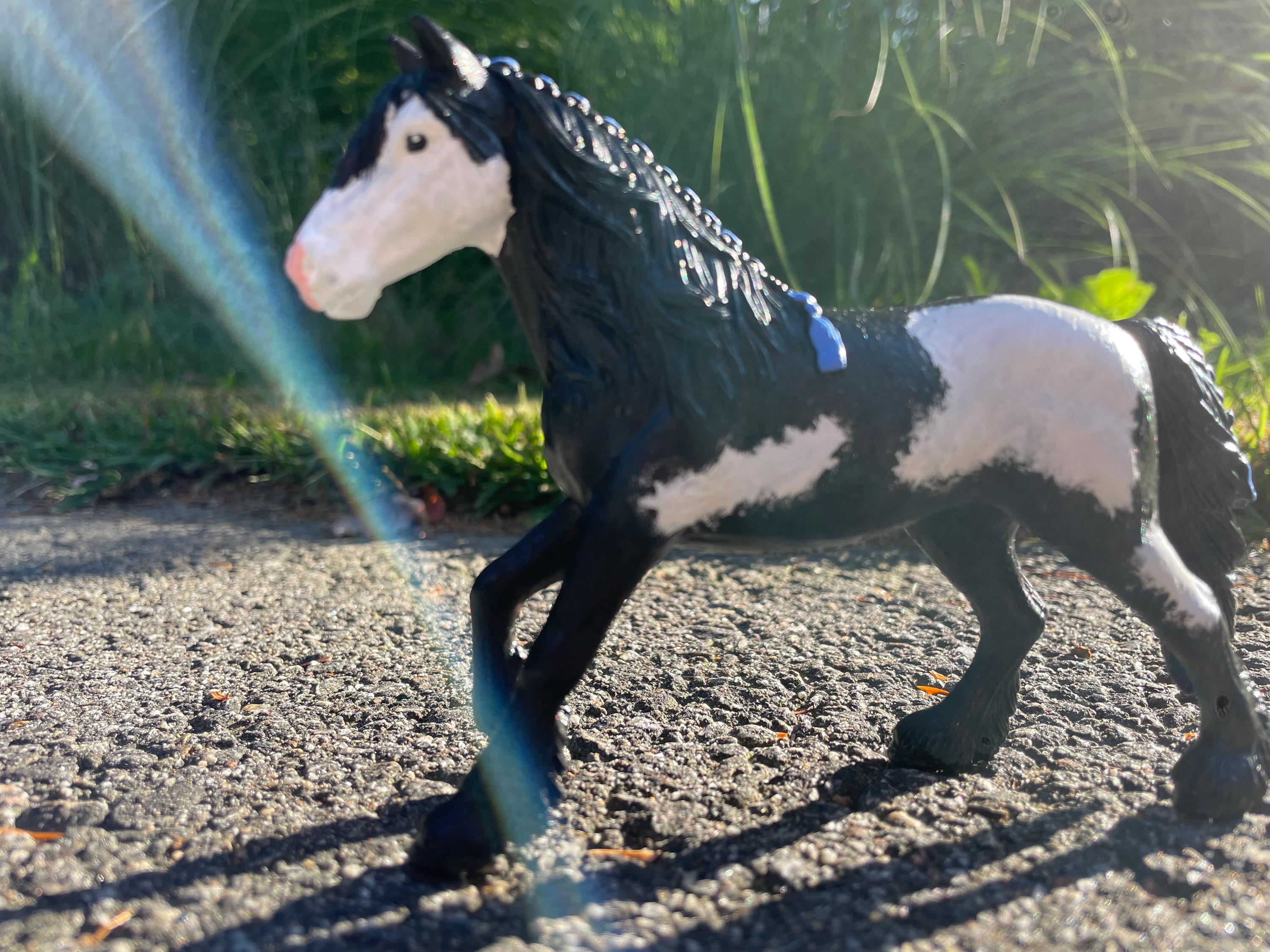 Custom Schleich Horse and Halter - Etsy