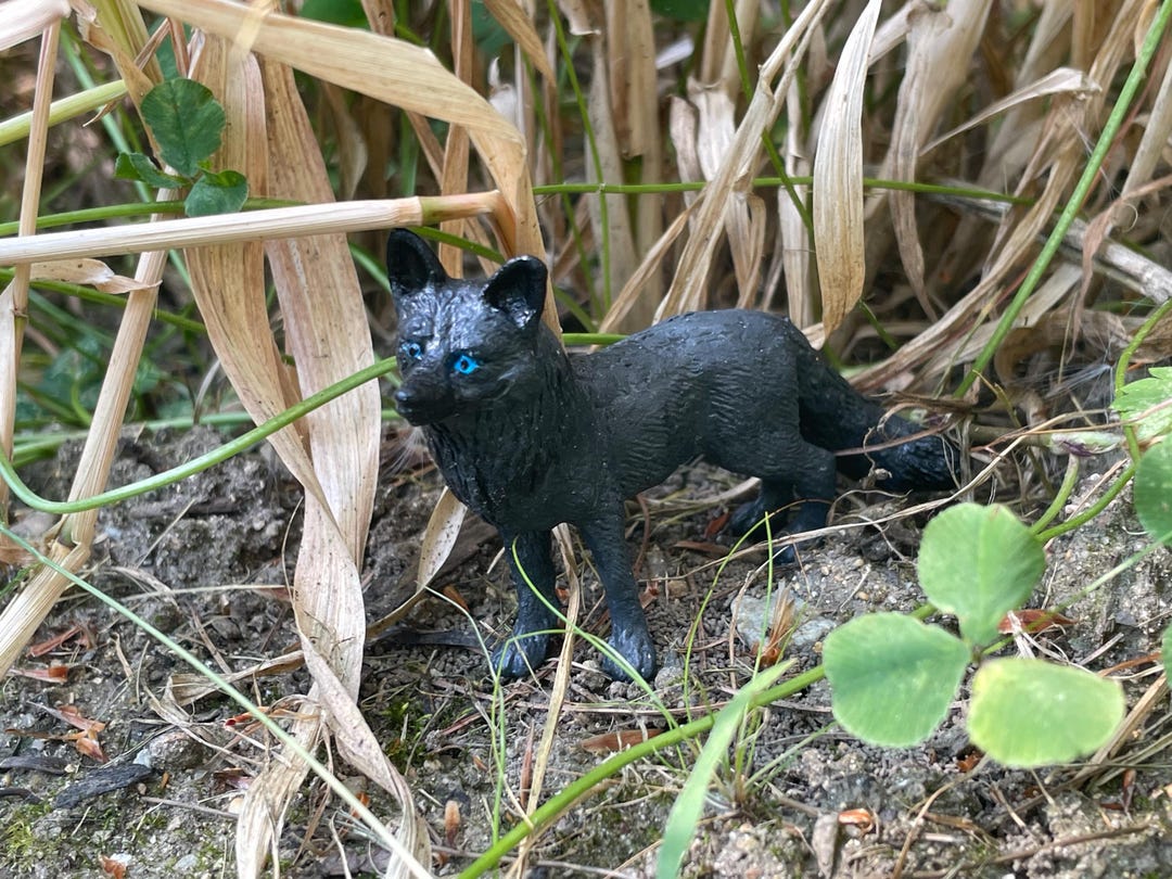 No Brand Silver Fox Figure Custom/resculpt - Etsy