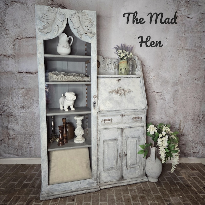 Shabby Chic Hutch - Etsy