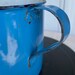 Vintage Enamelware Cup ~ Blue Enamelware Cup ~ Antique Enamelware Cup ...
