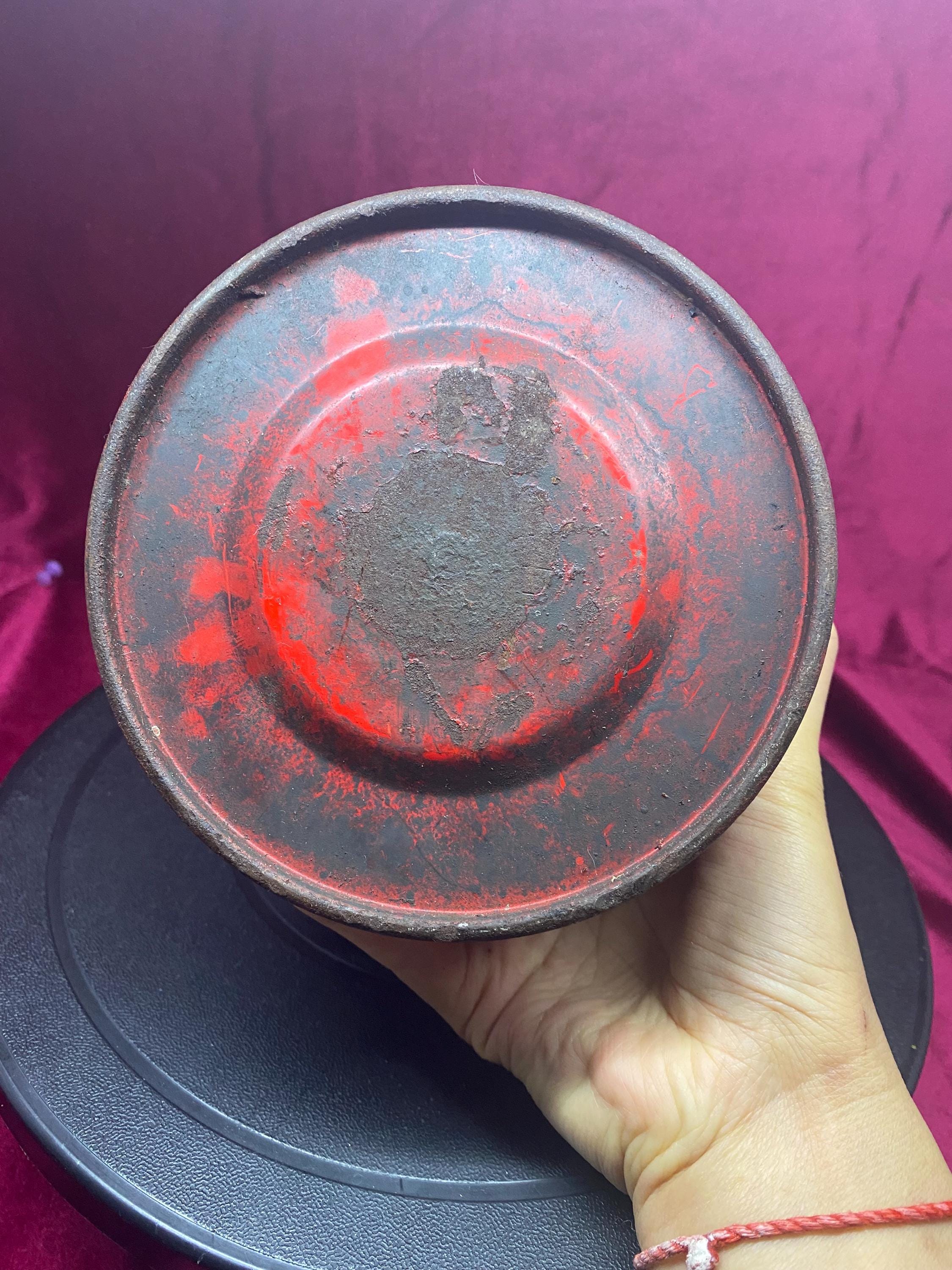 Vintage Type C Road Flare Smudge Pot – Industrial Steel Warning ...