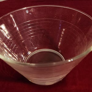 Vintage Bormioli Rocco 7-piece Glass Bowl Set - One Fruit Bowl and 6 ...