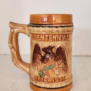 Vintage Bicentennial Beer Stein With Capitol Building Image (1776-1976 ...