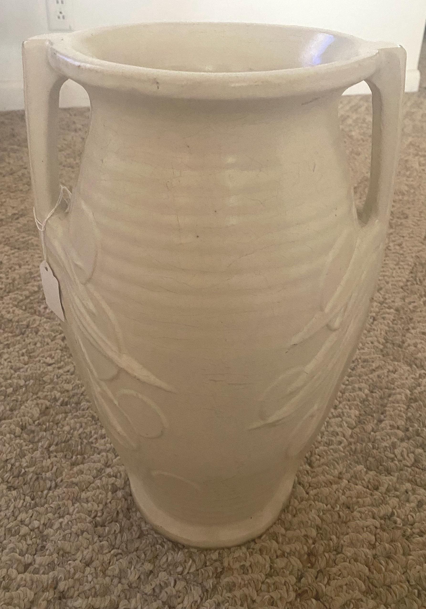 Rare Find Vintage 1930's Collectable Mccoy Stoneware Vase 14 Tall - Etsy