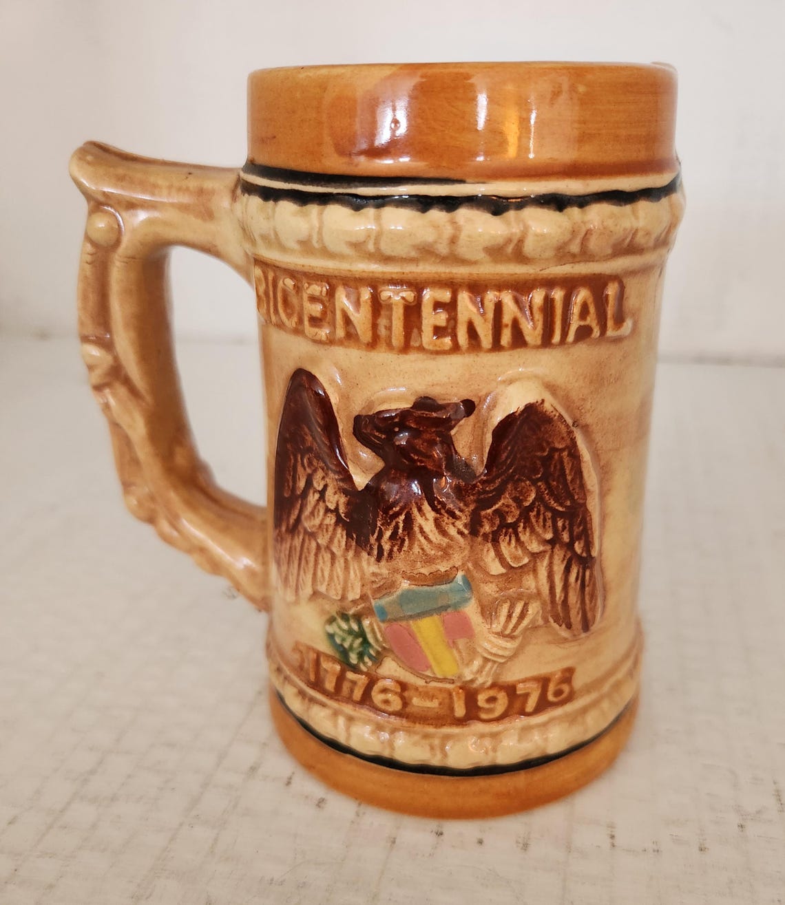 Vintage Bicentennial Beer Stein With Capitol Building Image (1776-1976 ...