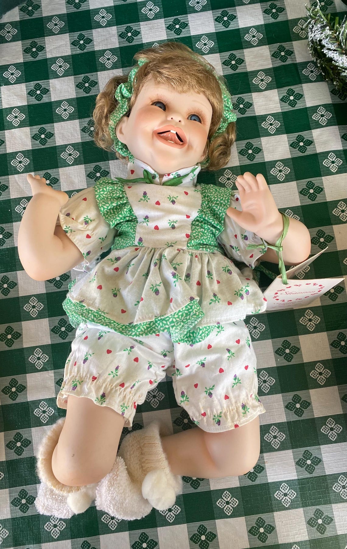 Vintage 16" Tall 1992 Hamilton Collection Porcelain Shannon Doll by ...