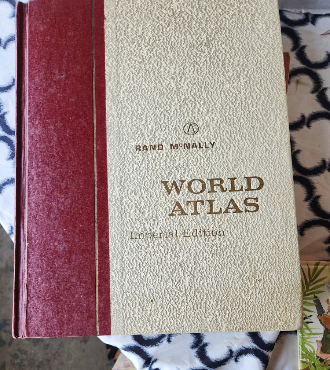 Vintage Rand Mcnally World Atlas: Imperial Edition - Etsy