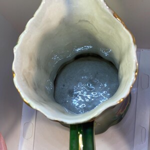 Rare Find Antique Handpainted 24kt Gold Gilding Leaf K&G Luneville ...