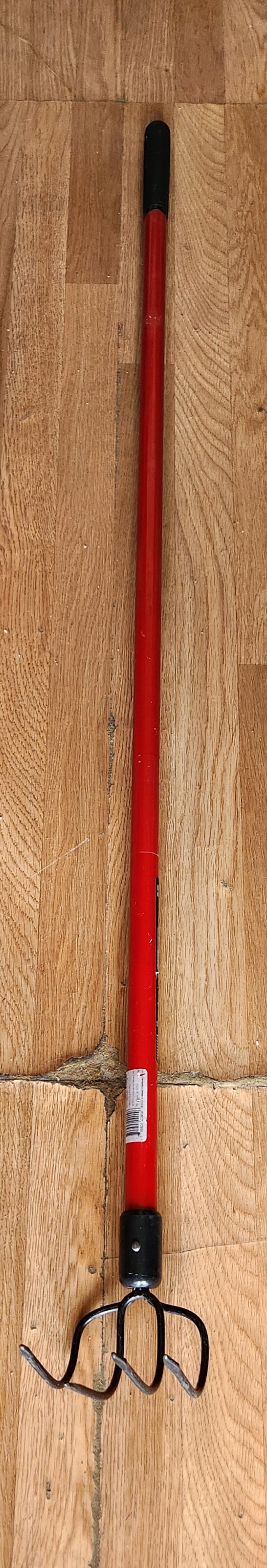 4-tine Cultivator With Fiberglass Long Handle - Etsy