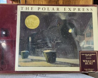 The Polar Express by Chris Van Allsburg - 1985 -book and Keepsake ...