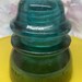 Antique Green Hemingray Glass Insulator - Etsy