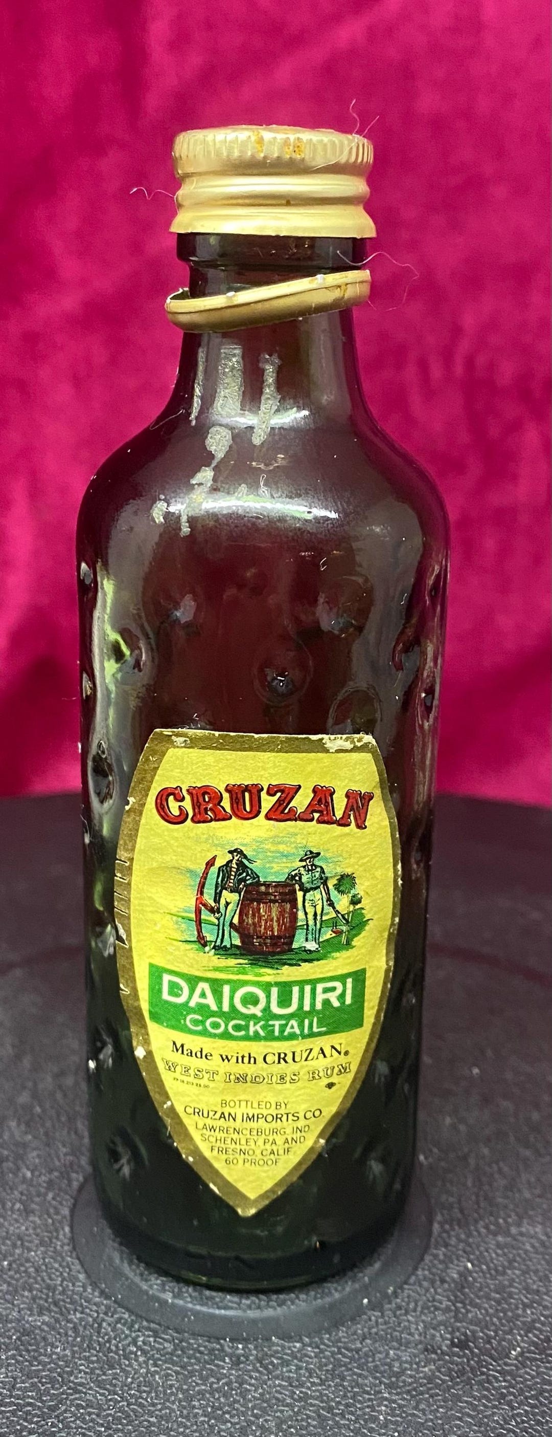 Mini Beam Suntory Cruzan Daiquiri Cocktail – 1.75oz – Vintage ...