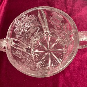 Vintage 4” Tall Paneled Thistle Sugar Bowl – Bryce Higbee Early ...