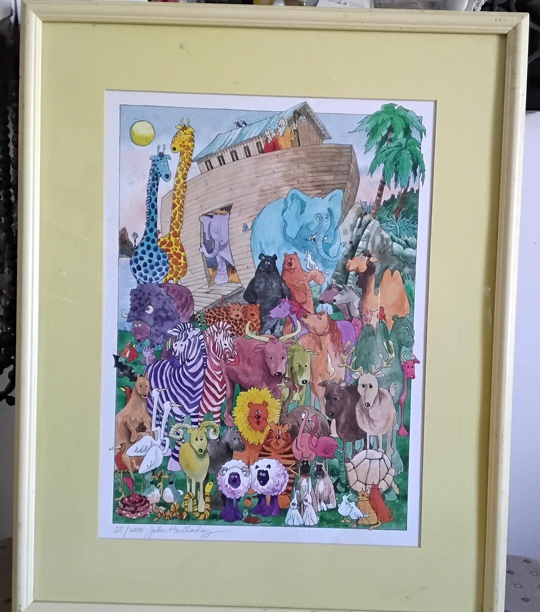 John Holladay Limited Edition Print Noah’s Ark Signed & Numbered 25/ ...
