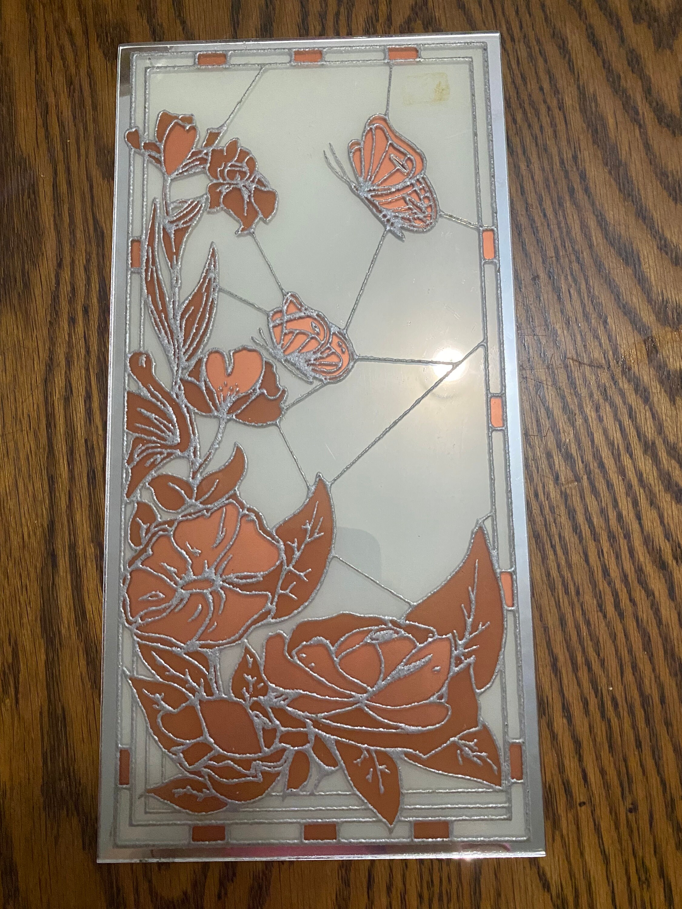 Set of 2 Vintage MCM Turner Decorative Stained Glass Panels 12 X 6 - Etsy