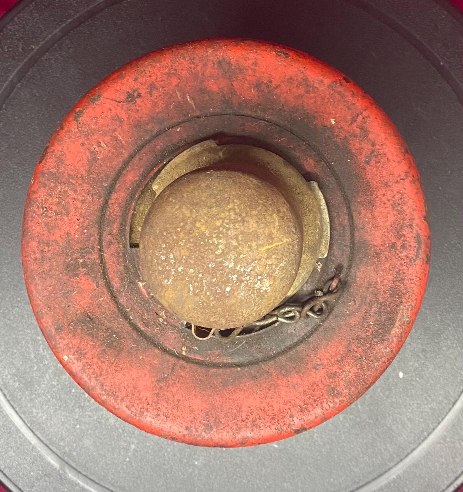 Vintage Type C Road Flare Smudge Pot – Industrial Steel Warning ...